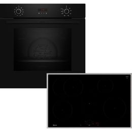 Neff Backofen-Set "BX48PIB0", Energieeffizienz: A+, schwarz, Herdsets, mit pyrolytischer Selbstreinigung, Backofen-Set