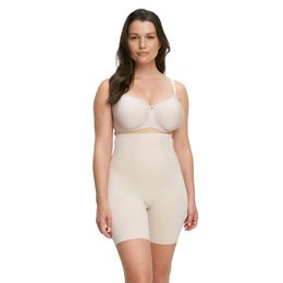 Miederhose SuSa "MH hoch mit Bein", Damen, Gr. 46, sand, Microfaser, Obermaterial: 60% Polyamid, 39% Elasthan, 1% Baumwolle, unifarben, Unterhosen Miederhose