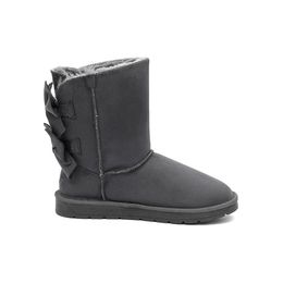 ISLAND BOOT Winterboots "Bowette" in Grau - 77% | Gr&ouml;&szlig;e 33 | Kinderstiefel