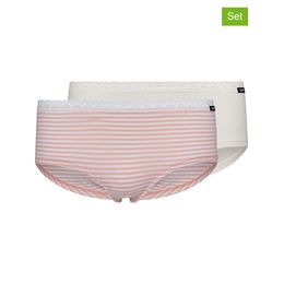 Skiny 2er-Set: Pantys in Rosa/ Creme - 76% | Gr&ouml;&szlig;e 152 | Kinder-waesche