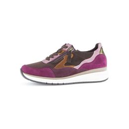 Gabor Sneakers in Lila/ Braun - 58% | Gr&ouml;&szlig;e 38 | Damen-sneakers