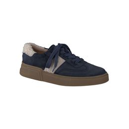 Paul Green Leder-Sneakers in Dunkelblau - 41% | Gr&ouml;&szlig;e 39 | Damen-sneakers