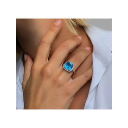 Les Petites Pr&eacute;cieuses Silber-Ring mit Edelsteinen - 67% | Gr&ouml;&szlig;e 56 | Schmuck