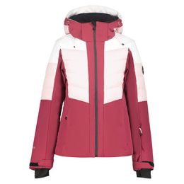 Icepeak Ski-/ Snowboardjacke "Florala" in Rosa/ Rot/ Wei&szlig; - 39% | Gr&ouml;&szlig;e 42 | Damen-outdoorjacken