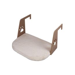 Paws&Whiskers Katzenbett "Riana" in Creme - (L)35 x (B)52 cm - 72% | Tierbedarf-katzen