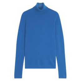 Perfect Cashmere Kaschmir-Rollkragenpullover in Blau - 64% | Gr&ouml;&szlig;e L | Damen-pullover-cardigans