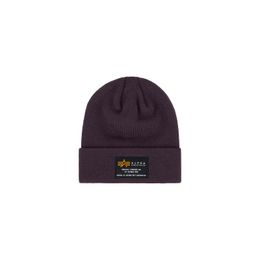 Alpha Industries Herren &raquo;Crew Beanie&laquo; lila