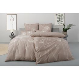OTTO home Bettw&auml;sche &raquo;Soucy&laquo; 2 Stk. ab Gr. 135x200, 100% Baumwolle, Renforc&eacute; & PREMIUM Satin (TC300) Satin, Obermaterial: 100% Baumwolle