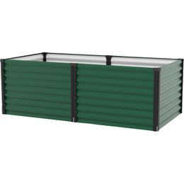 Vitavia Hochbeet &raquo;Meta 630&laquo; BxTxH: 96x188x63 cm, seegras/schwarz gr&uuml;n B/H/T: 96,17cm x 63,2cm x 187,68cm