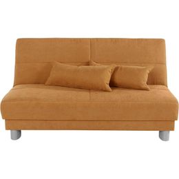 Home Affaire &raquo;Gina&laquo; mit einem Handgriff vom Sofa zum Bett orange
