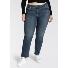 LEVI'S&reg; PLUS Levi's Plus Damen Levi's Plus &raquo;724 PL HR STRAIGHT&laquo; blau 18 (50), L&auml;nge 34