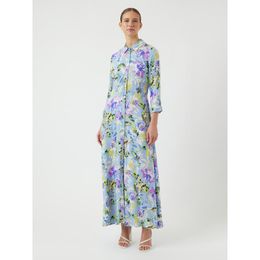 Y.A.S Damen &raquo;YASSAVANNA LONG SHIRT DRESS&laquo; Sommerkleid, mit 3/4 &Auml;rmel transparent XS (34), N-Gr