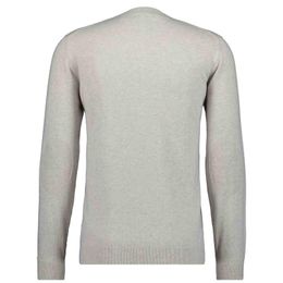 Ragman Herren Ragman V-Ausschnitt-Pullover grau 54