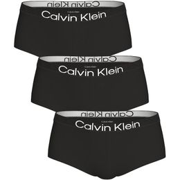 Calvin Klein Underwear Damen High-Waist-Panty &raquo;BOYSHORT 3PK&laquo; Packung, 3er-Pack, K&ouml;rpernahe Passform mit elastischem Bund XL (42)