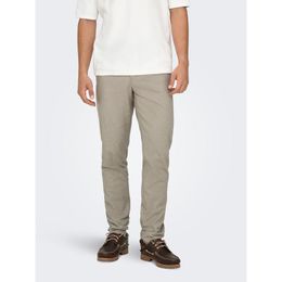 Only & Sons Only & Sons Herren ONLY & SONS &raquo;ONSMARK PETE SLIM DOBBY 0058 PANT NOOS&laquo; grau 29, L&auml;nge 34