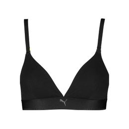 Puma Damen Puma B&uuml;gelloser BH &raquo;Puma WOMEN COTTON TRIANGLE BRALETTE&laquo; herausnehmbare gepolsterte Cups f&uuml;r anpassungsf&auml;higen Look XXL, N-Gr
