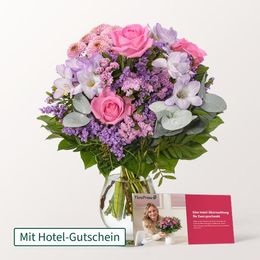 Blumenstrau&szlig; Zauberhaft & Hotelgutschein