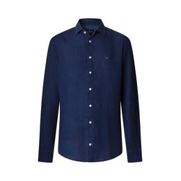 Hackett London Button Up Shirt 'Ess' male Blue size XXL