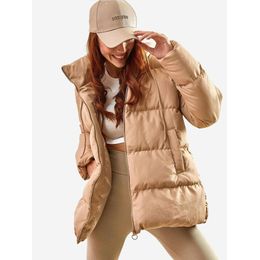 Bianco Lucci Winter Jacket female Beige size XL