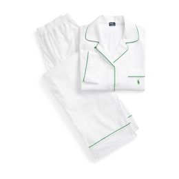 Polo Ralph Lauren Pajama ' Madison PJ Set - Summer Soft Seersucker ' female White size XL