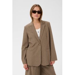 Soaked in Luxury Blazer 'SLGinevra' Damen Gr&ouml;&szlig;e 44 braun / offwhite