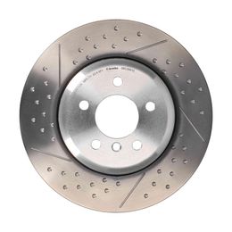 Brembo Bremsscheibe TWO-PIECE DISCS LINE 09.C395.13 hinten rechts links innenbel&uuml;ftet 345mm f&uuml;r BMW 34206797600