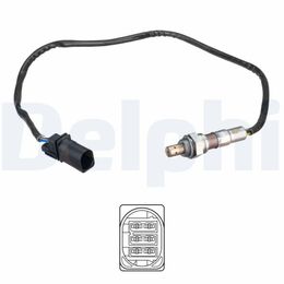 DELPHI Lambdasonde ES21219-12B1 f&uuml;r ALFA ROMEO JEEP FIAT LANCIA CHRYSLER ABARTH 55214916