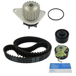 SKF Wasserpumpe + Zahnriemensatz VKMC 03258 mit Dichtungen f&uuml;r PEUGEOT CITRO&Euml;N 9645209880 1609525780 0816.G8