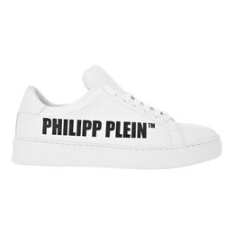 Philipp Plein Low-Top Sneaker - Lo-Top Turnschuhe - Gr. 46 (EU) - in Wei&szlig; - f&uuml;r Damen