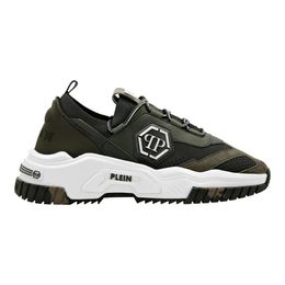 Philipp Plein Low-Top Sneaker - L&auml;ufer Predator - Gr. 46 (EU) - in Gr&uuml;n - f&uuml;r Damen