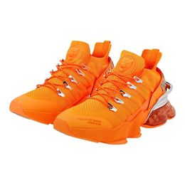 Plein Sport Low-Top Sneaker - Runner Sneaker Tiger Attack//Gen.x.4 - Gr. 43 (EU) - in Orange - f&uuml;r Damen