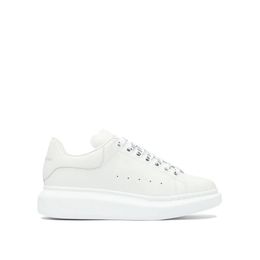 Alexander McQueen Low-Top Sneaker - Leather Upper And Rubber Sole Sneaker - Gr. 39 (EU) - in Wei&szlig; - f&uuml;r Damen
