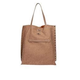 Zanellato Shopper & Totes - Amoretto M Leather Tote Bag, Beige - Gr. unisize - in Braun - f&uuml;r Damen