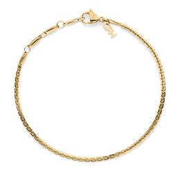 Copenhagen Armband - Edelstahl Fine Edgy - Gr. ONESIZE - in Gold - f&uuml;r Damen