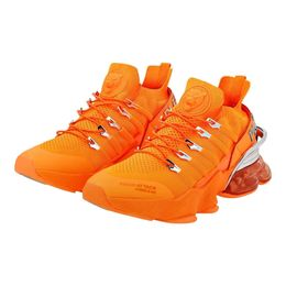 Plein Sport Low-Top Sneaker - Runner Sneaker Tiger Attack//Gen.x.4 - Gr. 37 (EU) - in Orange - f&uuml;r Damen