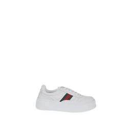 Gucci Low-Top Sneaker - W New B Sneakers - Gr. 38,5 (EU) - in Wei&szlig; - f&uuml;r Damen