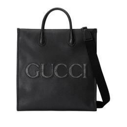 Gucci Shopper & Totes - Black Calf Leather Handbag - Gr. unisize - in Schwarz - f&uuml;r Damen