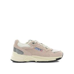 Autry Low-Top Sneaker - Suede And Mesh Sneakers - Gr. 40 (EU) - in Beige - f&uuml;r Damen