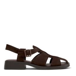 Camper Sandaletten mit Absatz - Sandalen Dana Dana - Gr. 38 (EU) - in Braun - f&uuml;r Damen