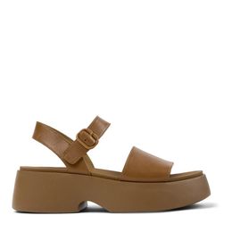 Camper Sandaletten mit Absatz - Sandalen Tasha - Gr. 37 (EU) - in Braun - f&uuml;r Damen