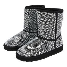 Philipp Plein Stiefeletten - Stiefel Mid Flat Verziert - Gr. 36 (EU) - in Silber - f&uuml;r Damen