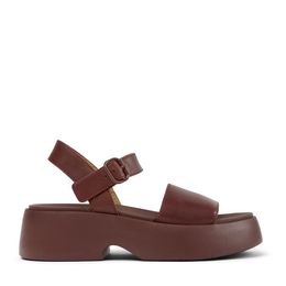 Camper Sandaletten mit Absatz - Sandalen Tasha - Gr. 40 (EU) - in Rot - f&uuml;r Damen