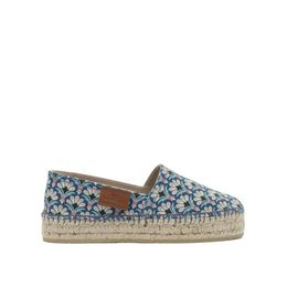 Etro Floral-Pattern Cotton Espadrilles - Gr. 39 (EU) - in Grau