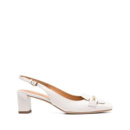 Tod's Tod's Hohe Schuhe - Slingback Pumps With Buckle-Fastening Strap - Gr. 38 (EU) - in Beige - f&uuml;r Damen