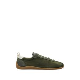 Kenzo Low-Top Sneaker - Low-Profile Silk And Nylon Sneakers - Gr. 41 (EU) - in Gr&uuml;n - f&uuml;r Damen