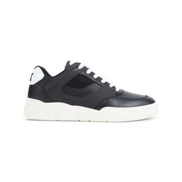 C&eacute;line Celine Low-Top Sneaker - Black Calf Leather Sneakers With Breathable Mesh P - Gr. 42 (EU) - in Schwarz - f&uuml;r Damen