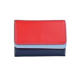 mywalit Double Flap Wallet Geldb&ouml;rse Leder 13 cm in royal | Gr.: onesize