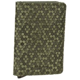 Secrid Geldb&ouml;rse Slimwallet Hexagon in Green | Gr.: onesize
