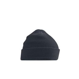 Yuhu Unisex Beanie Baumwolle Waffelstrick Winterm&uuml;tze in Grau | Gr.: onesize