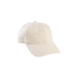 Camel Active Cap aus Baumwoll-Leinen-Mix in Beige | Gr.: onesize